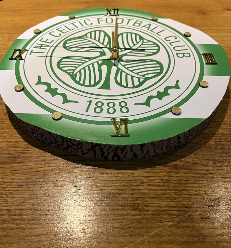 Celtic Football Clock. - Etsy