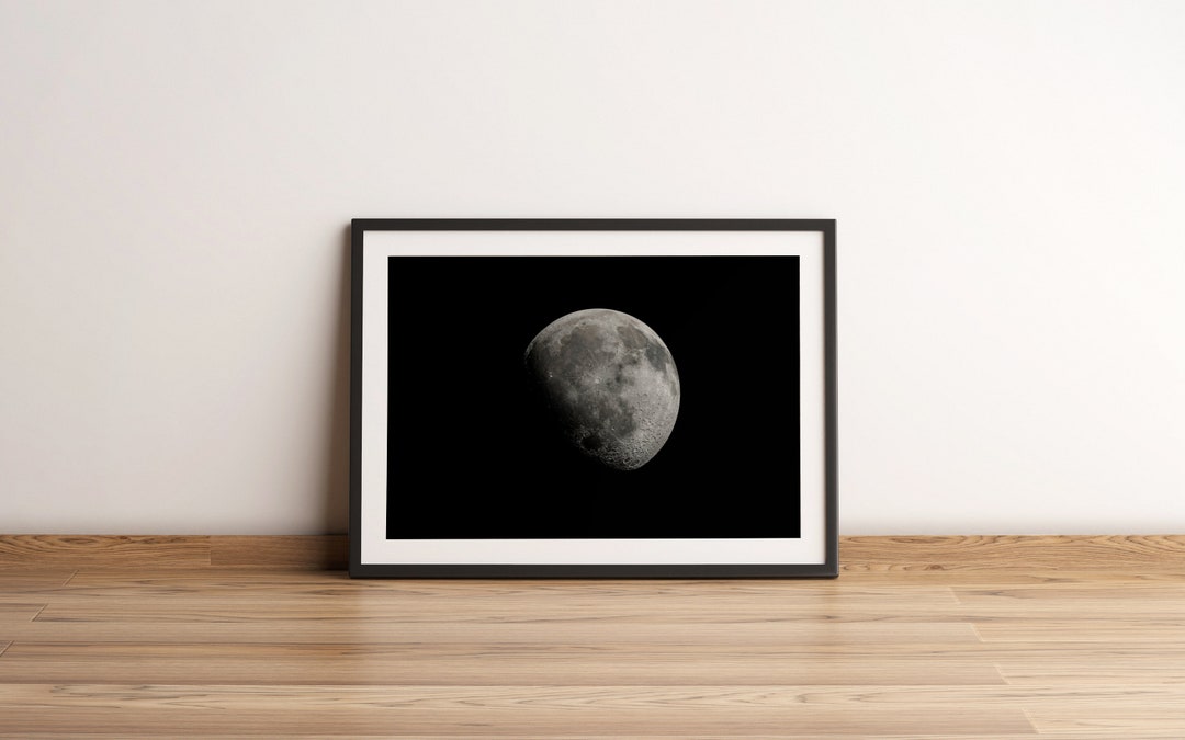 Digital Download: Moon Photo | Moon | Poster Moon | Nasa Poster | Space ...