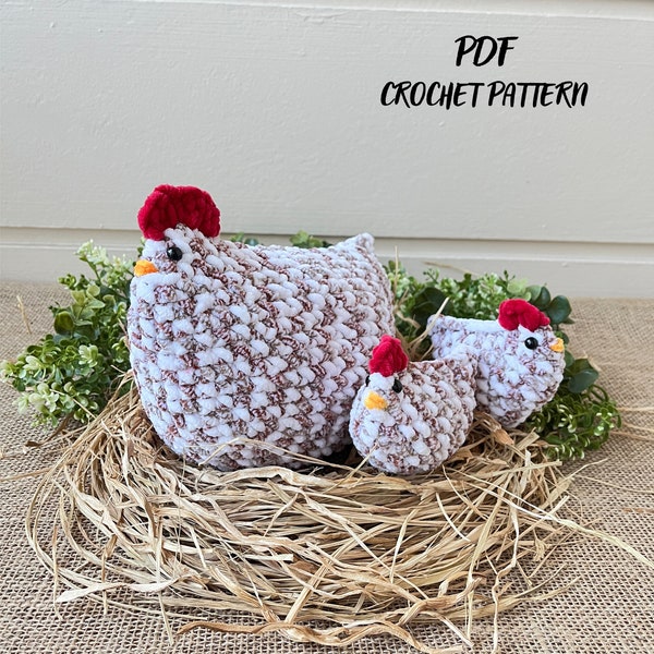 Plush Chicken - Etsy