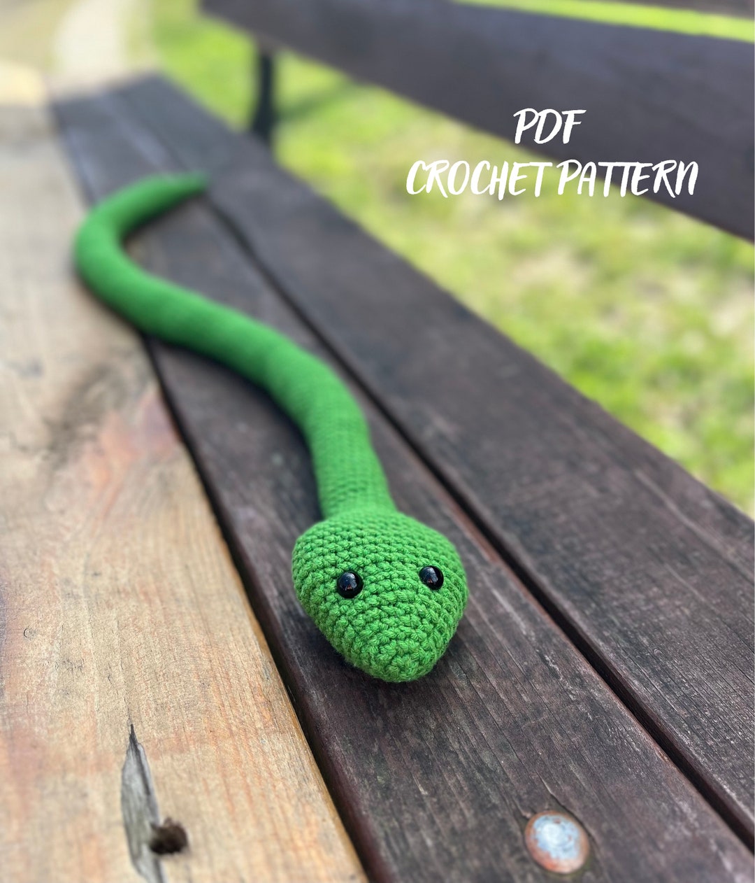 Crochet Snake Pattern, No-sew Snake Pattern, Snake Pattern - Etsy