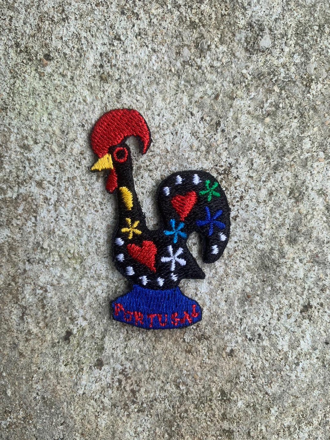 Iron on Patch Rooster of Barcelos Patch for Gifts, Decorations, Clothes ...