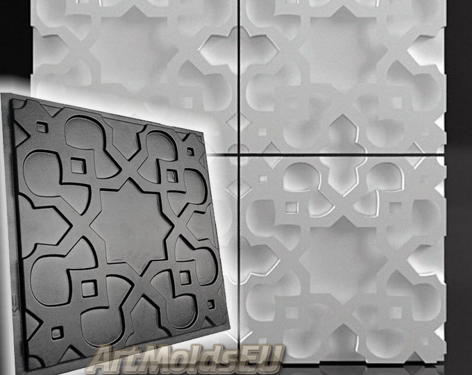 Plastic Mold for the Manufacture of 3d Panel twigs 3D Mold for ...