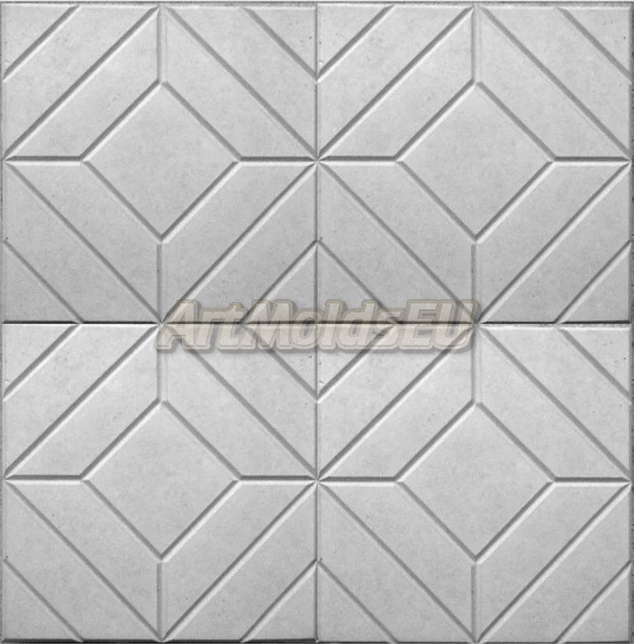 Mold for Concrete Paving Slabs, Stone Pattern, Concrete Garden ...