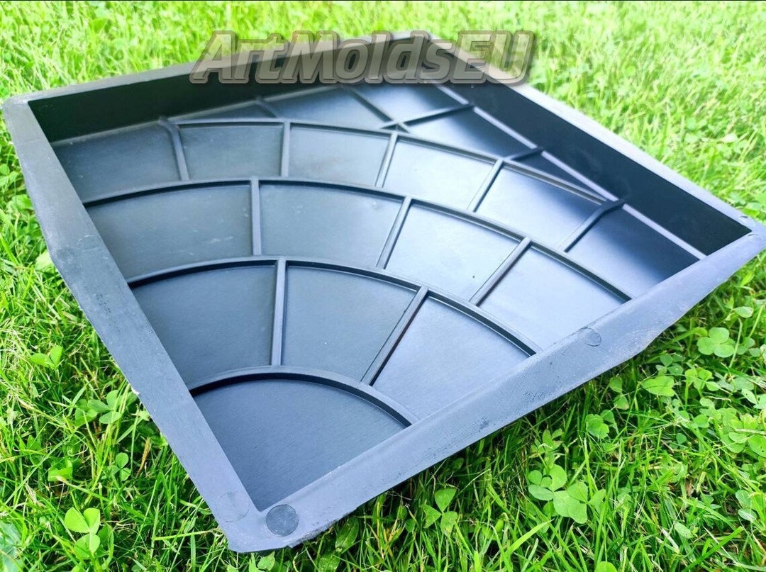 Mold for Concrete Paving Slabs, Stone Pattern, Concrete Garden ...