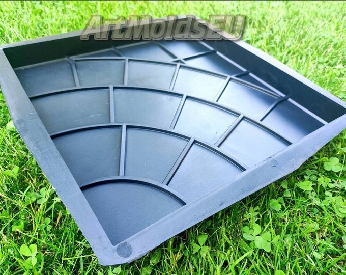 Clover - SET 6 Molds Plastic Mold for Concrete Paving Slabs, Concrete ...