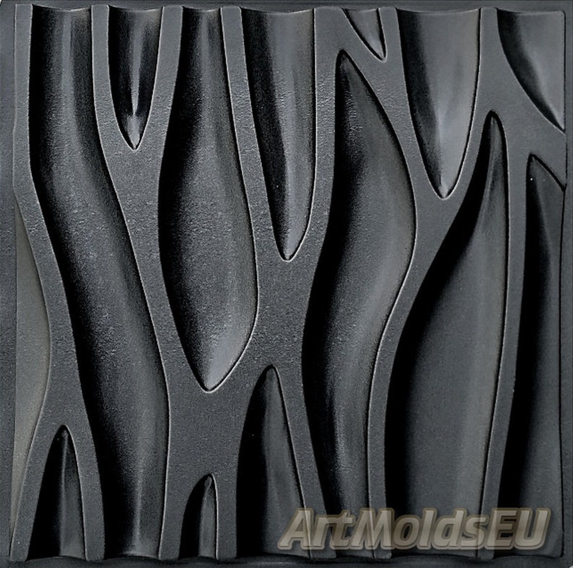 3D Panel Mold for Gypsum, Plaster or Concrete Tile for Decorative Wall ...