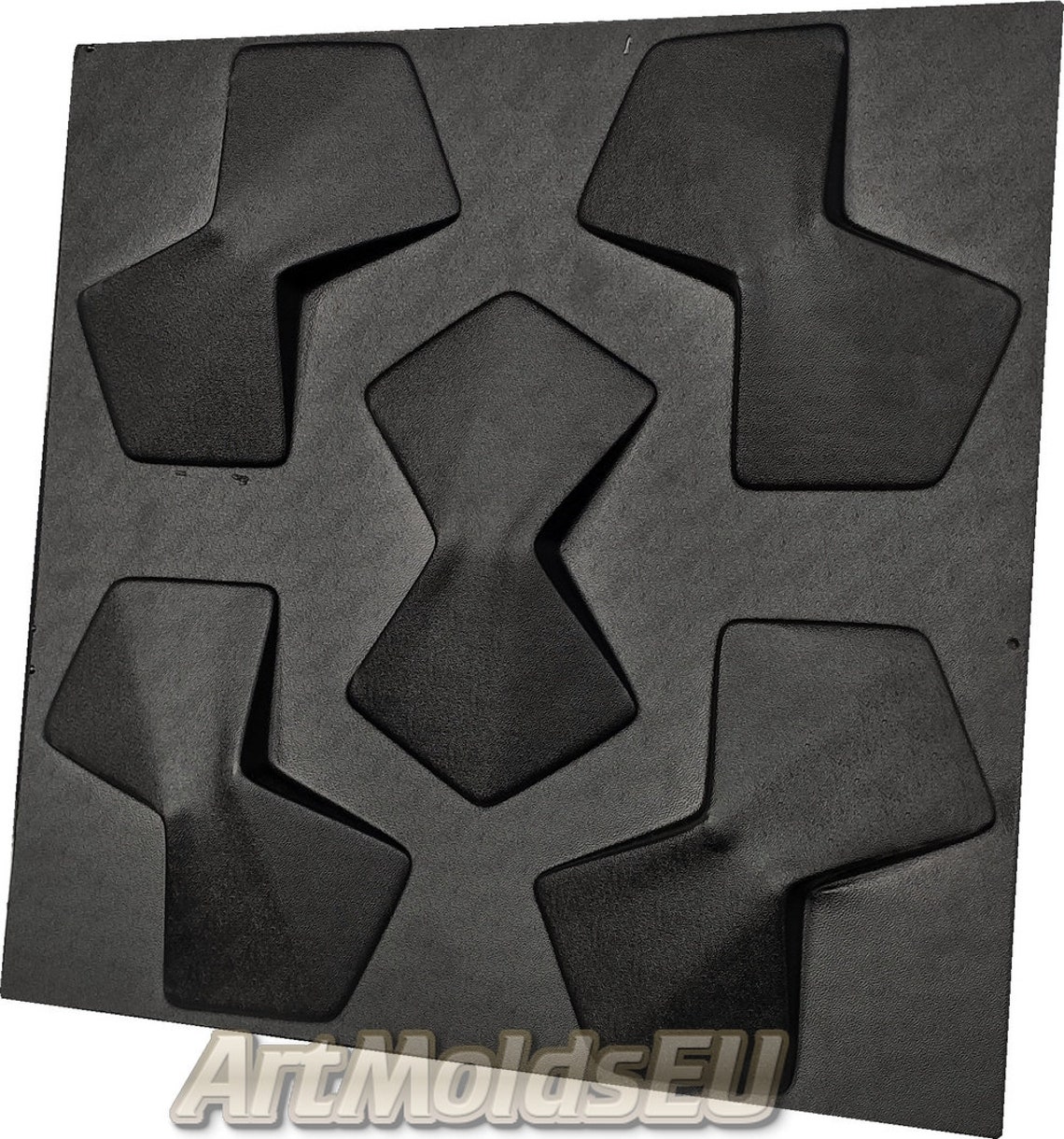 3D Panel Molds for Gypsum, Plaster or Concrete Tile for Decorative Wall ...