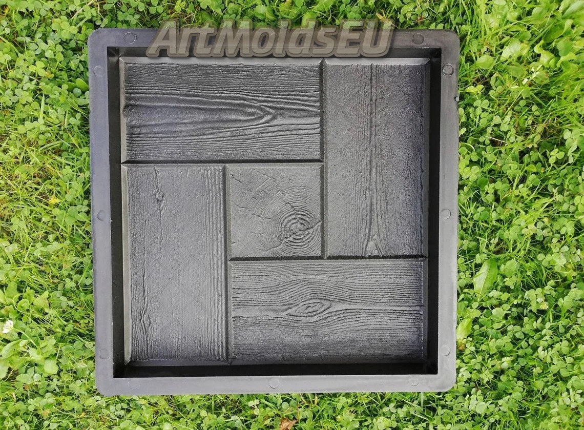 Mold for Concrete Paving Slabs, Stone Pattern, Concrete Garden ...