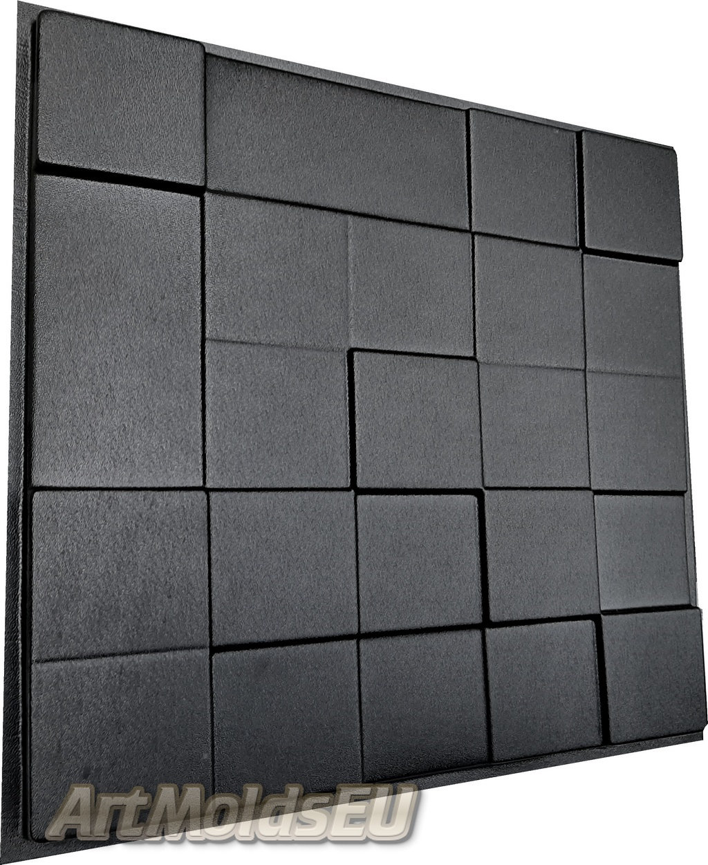 3D Panel Mold for Gypsum, Plaster or Concrete Tile for Decorative Wall ...