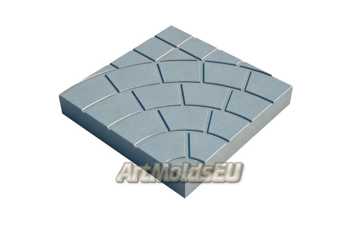 Mold for Concrete Paving Slabs, Stone Pattern, Concrete Garden ...