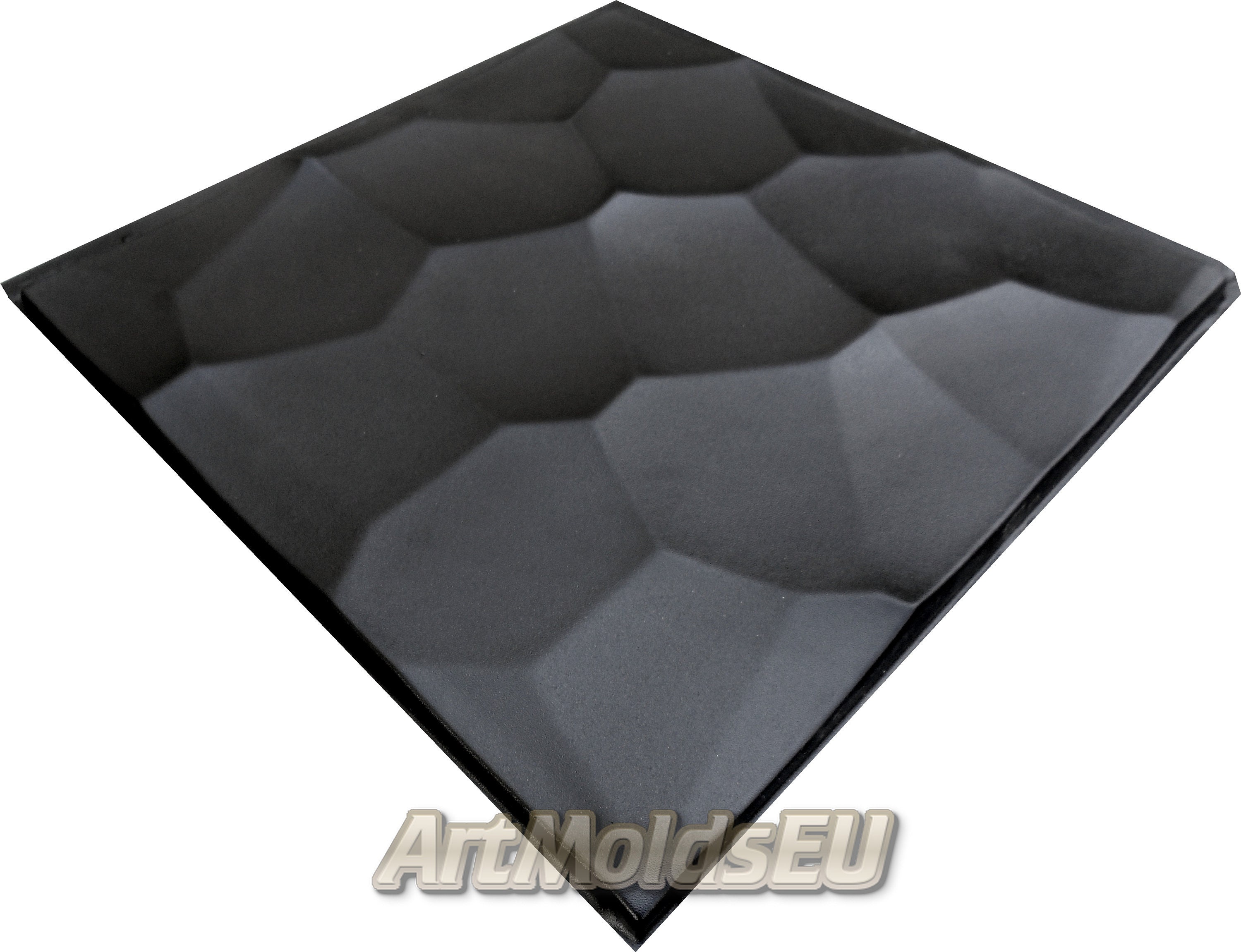 3D Panel Mold for Gypsum, Plaster or Concrete Tile for Decorative Wall ...