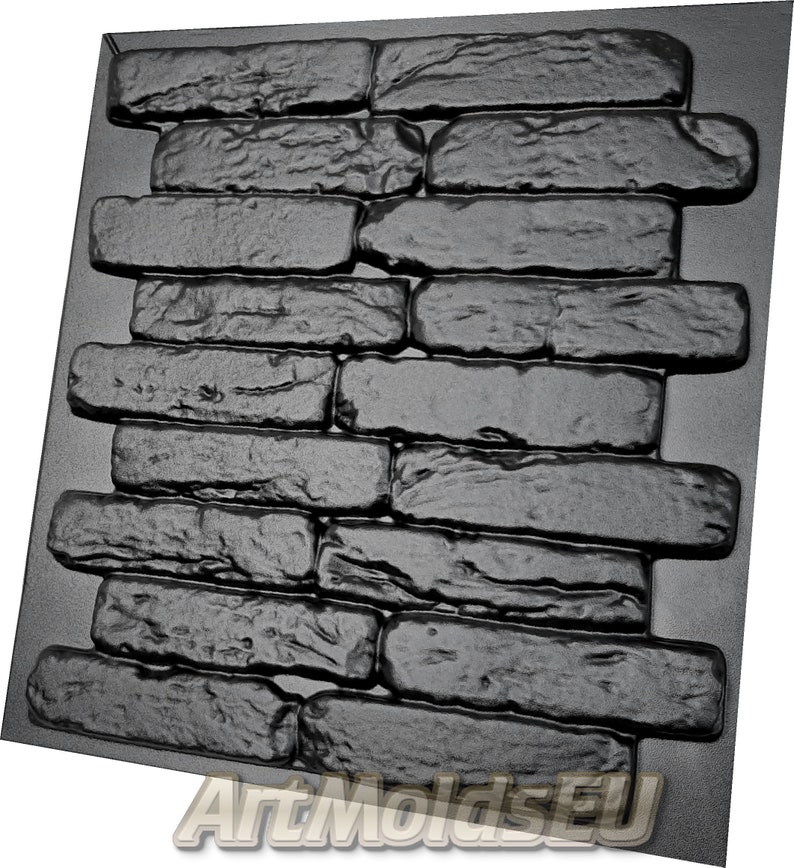 Mold for Wall Stone, Facade Decorative Tile, Artificial Brick, for ...