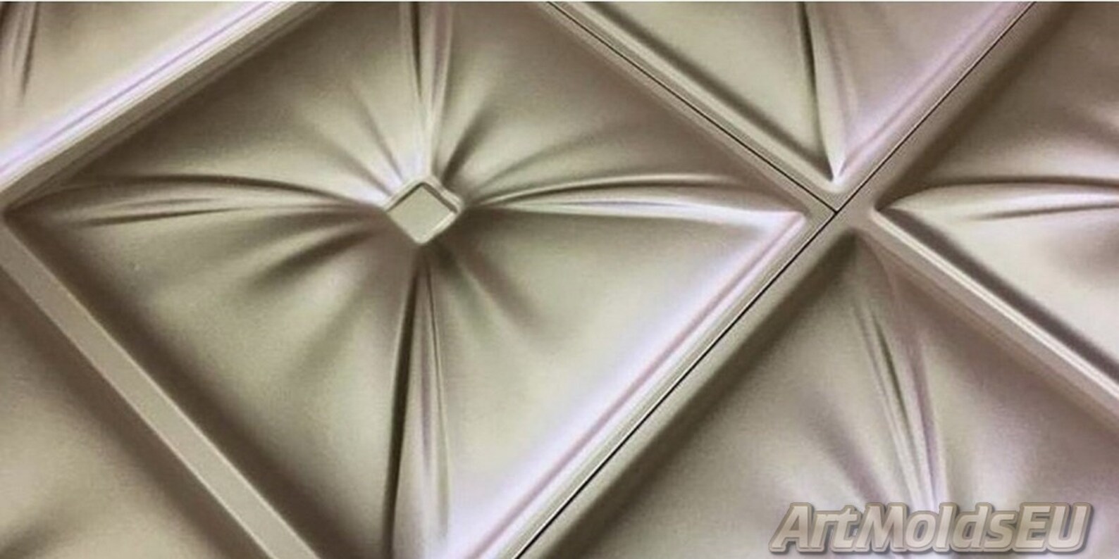 3D Panel Mold for Gypsum, Plaster or Concrete Tile for Decorative Wall ...