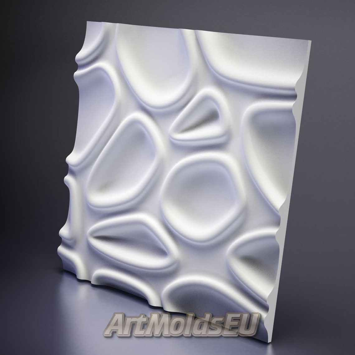 3D Panel Mold for Gypsum, Plaster or Concrete Tile for Decorative Wall ...