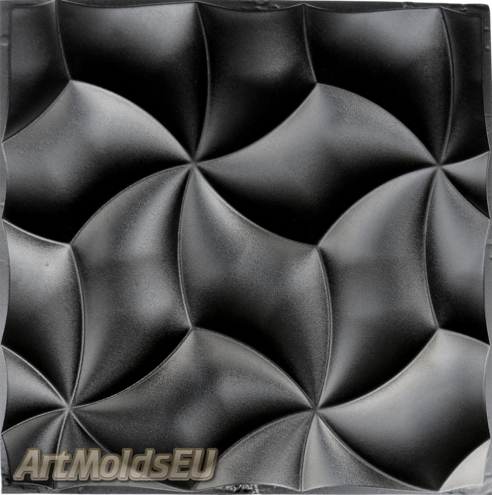 3D Panel Mold for Gypsum, Plaster or Concrete Tile for Decorative Wall ...