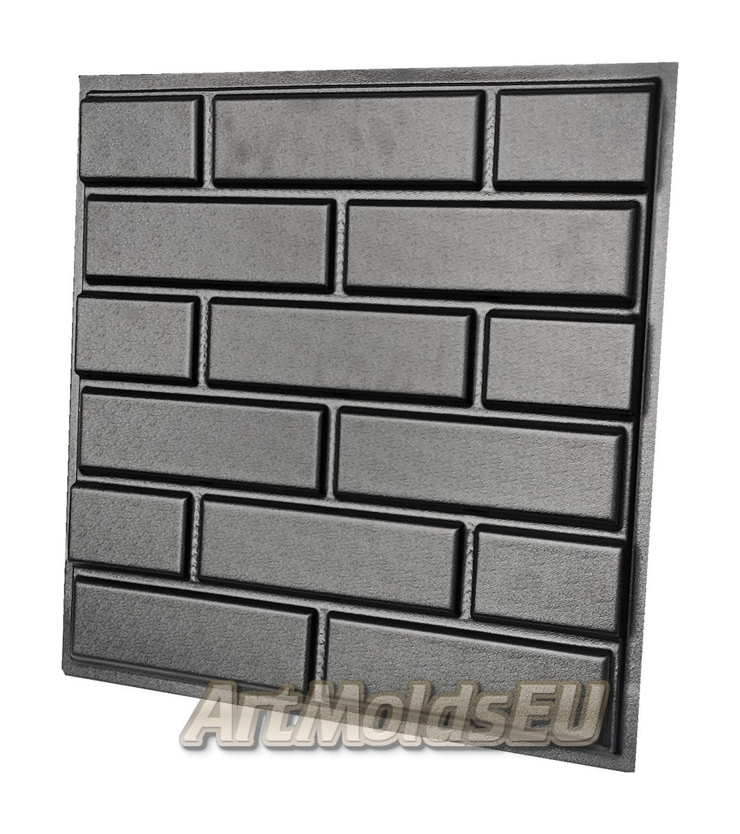 3D Panel Mold for Gypsum, Plaster or Concrete Tile for Decorative Wall ...