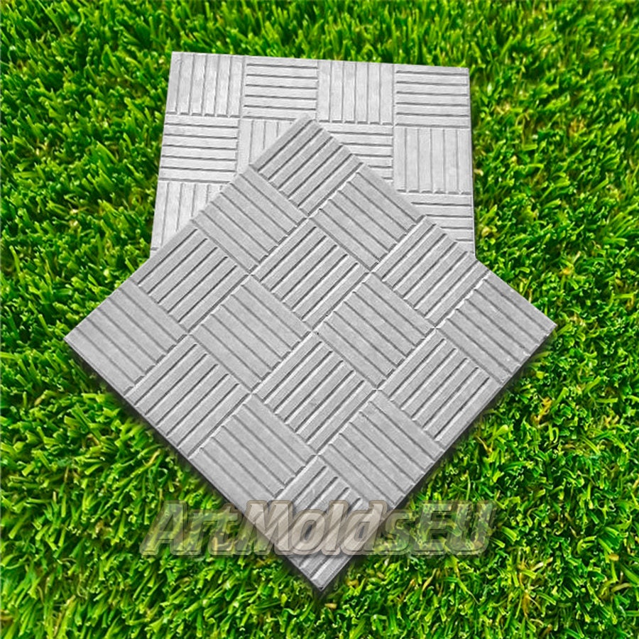 Mold for Concrete Paving Slabs, Stone Pattern, Concrete Garden ...