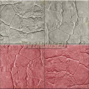 Mold for Concrete Paving Slabs, Stone Pattern, Concrete Garden ...