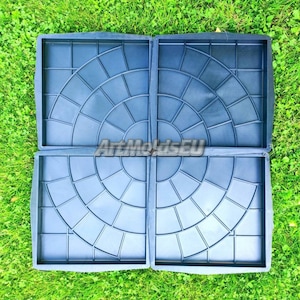 Mold for Concrete Paving Slabs, Stone Pattern, Concrete Garden ...