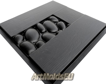 3D Panel Mold for Gypsum Plaster or Concrete Tile for - Etsy
