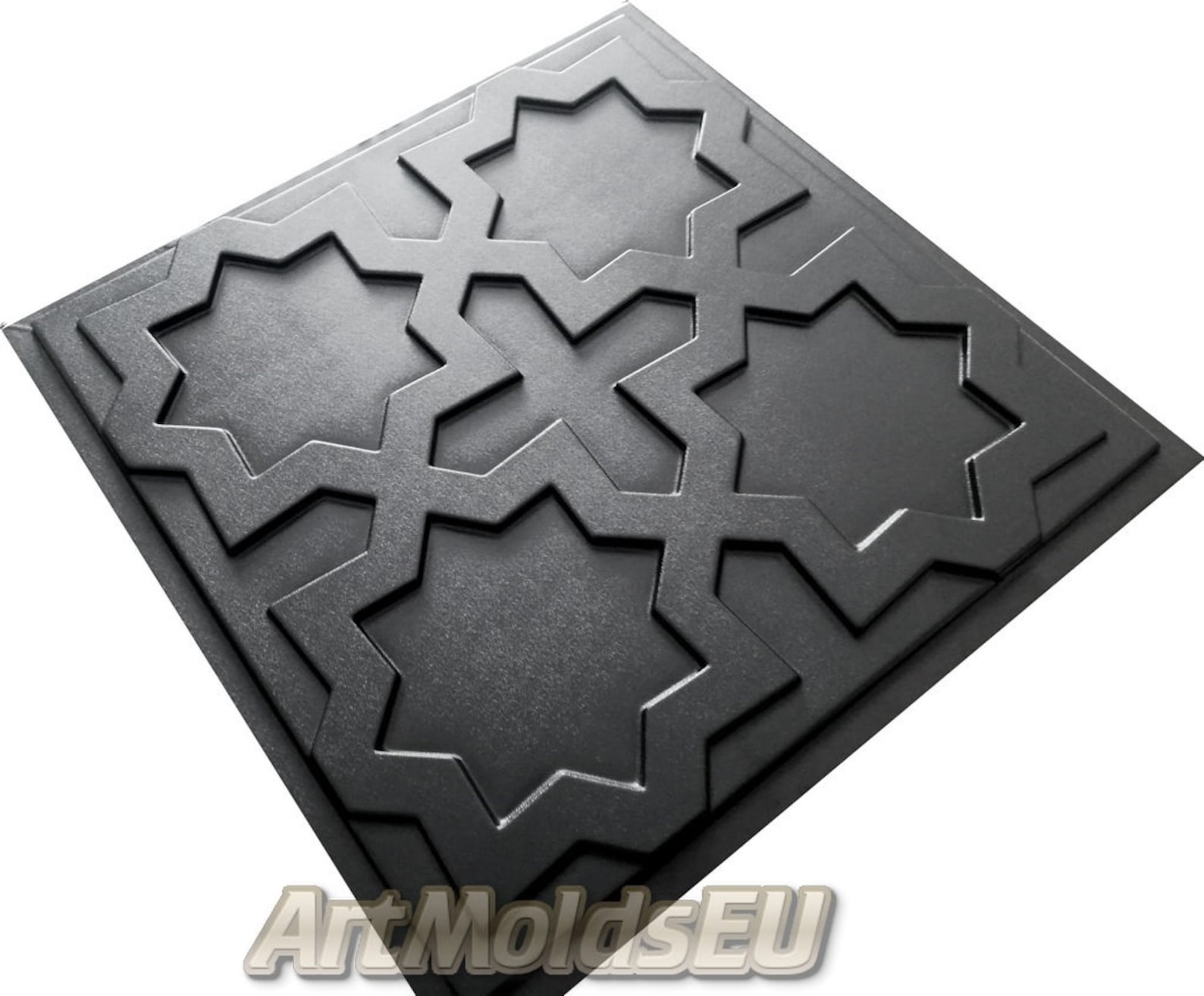 3D Panel Mold for Gypsum, Plaster or Concrete Tile for Decorative Wall ...