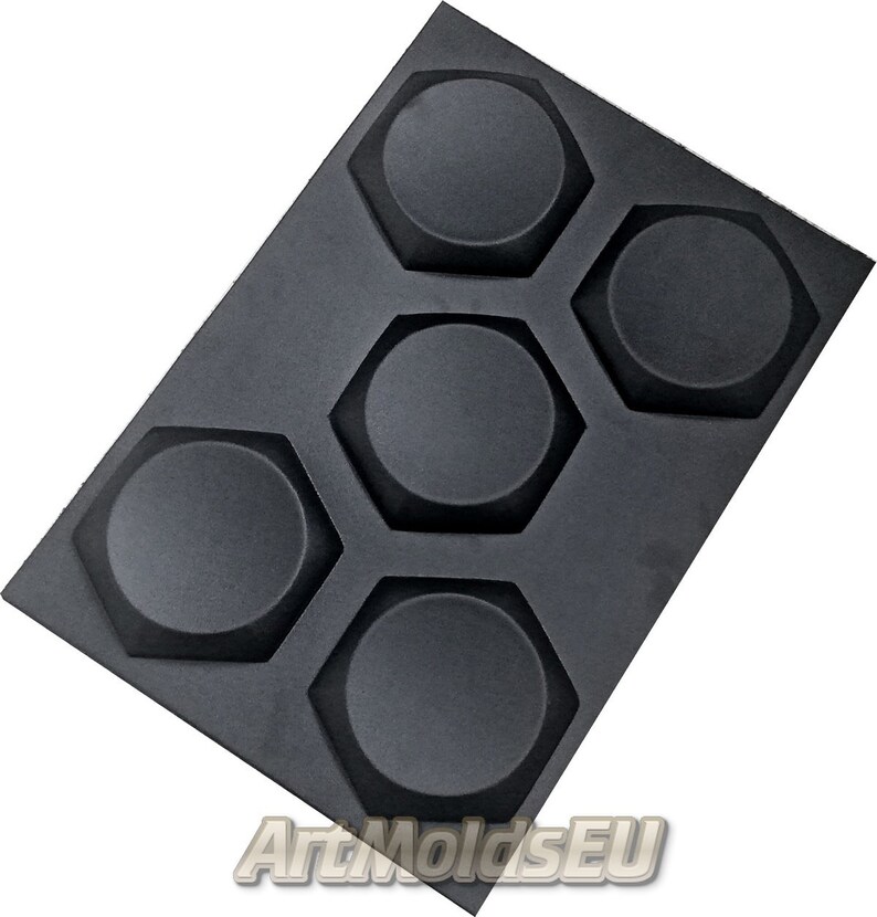 3D Panel Molds for Gypsum, Plaster or Concrete Tile for Decorative Wall ...