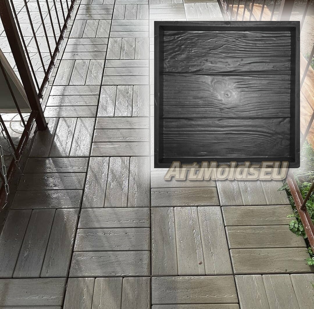 Mold for Concrete Paving Slabs, Stone Pattern, Concrete Garden ...