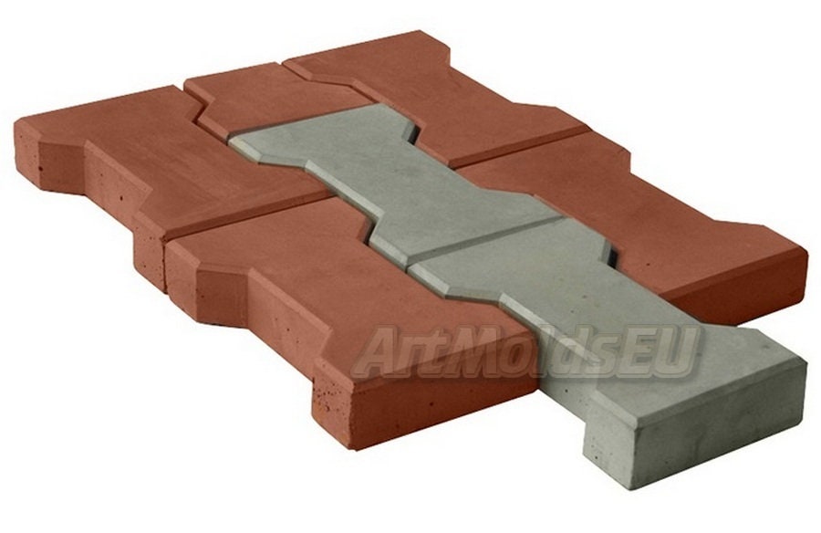 Mold for Concrete Paving Slabs, Stone Pattern, Concrete Garden ...