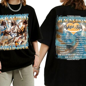 DIGITAL Retro 90s Jesus PNG Bootleg Design, Funny Christian Easter Png ...