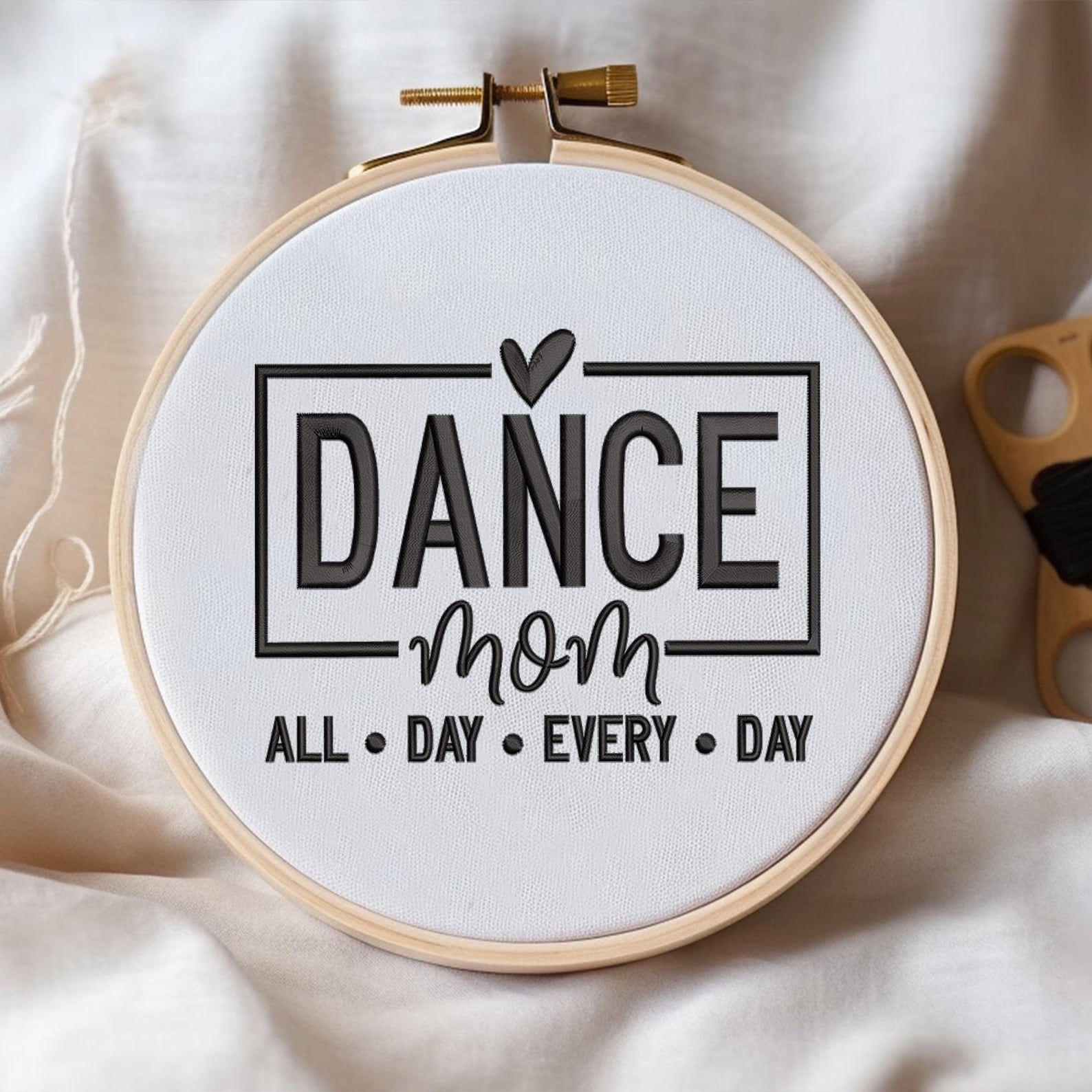 Dance Mom Embroidery Design, Instant Download - Etsy