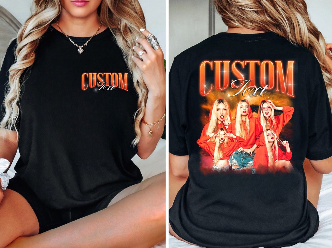 Custom Bootleg Rap Tee PNG, Custom Your Own Bootleg Shirt PNG, Bootleg ...