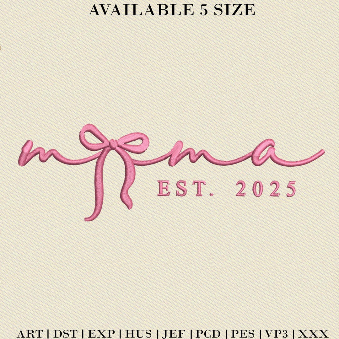 Mama Embroidery Design, Mother's Day Gift (instant Download) - Etsy