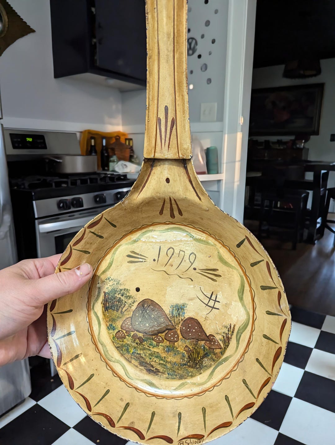 Vintage 1979 Rustic Mushroom Farmhouse Wall Decor - Etsy