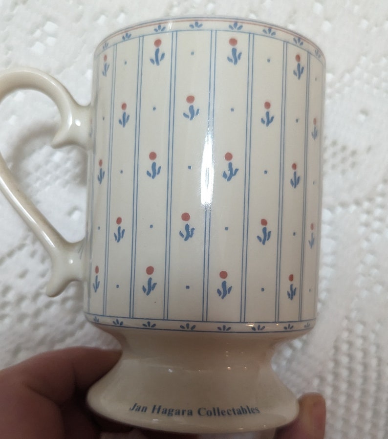 Vintage Cottage Core 1980s Jan Hagara Set of 4 Collectable - Etsy