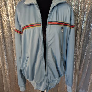 Vintage Todd 1 80s Baby Blue Track Jacket Unisex L - Etsy