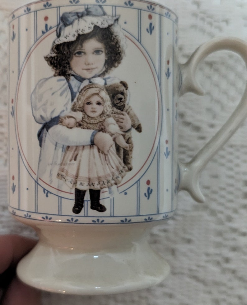 Vintage Cottage Core 1980s Jan Hagara Set of 4 Collectable Mugs - Etsy