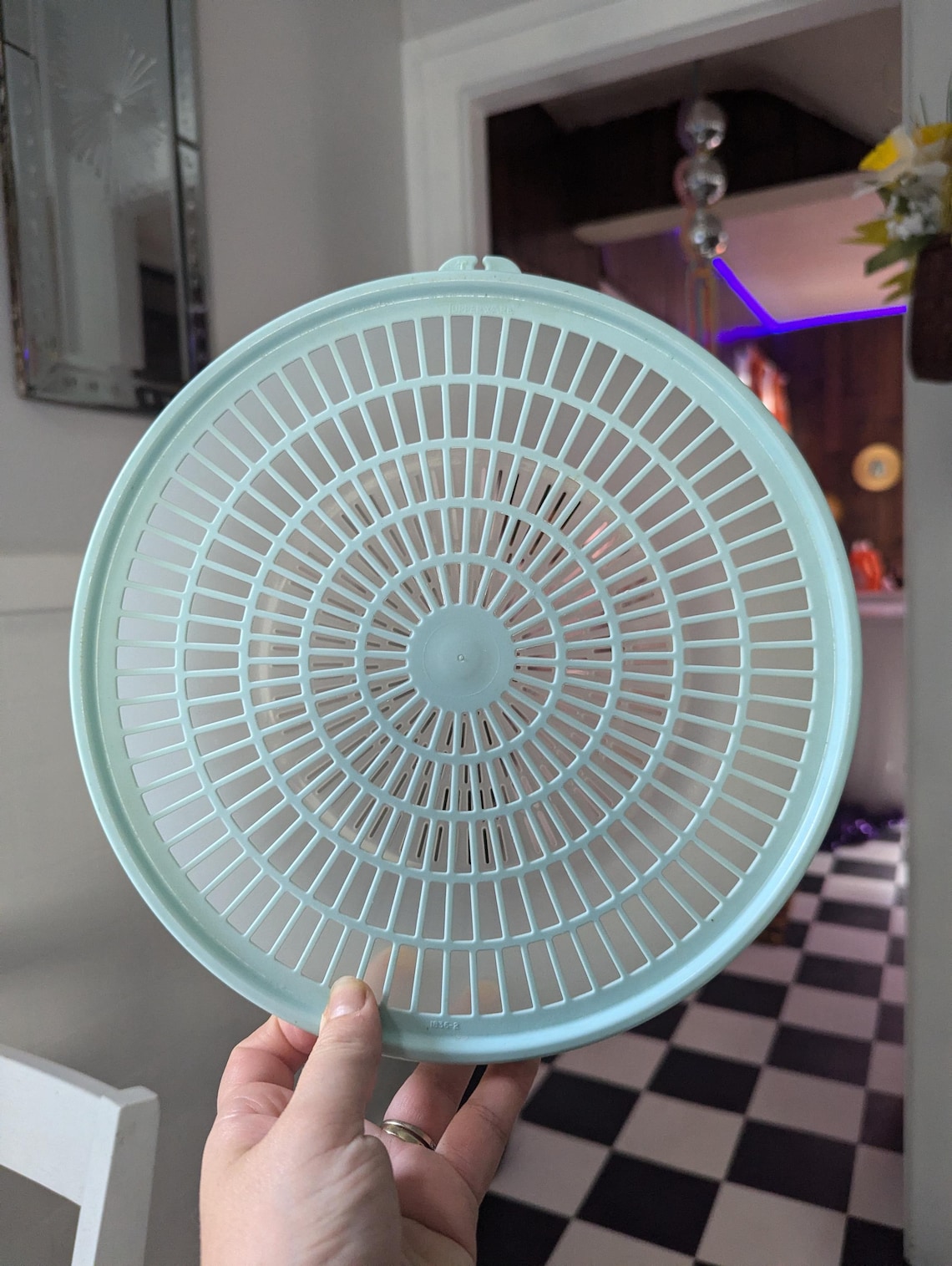 Vintage Tupperware Kitchen Strainer Collander Produce Bowl - Etsy