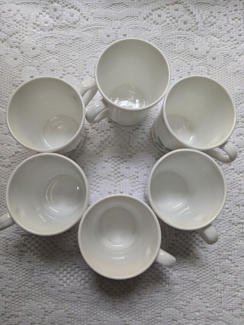 Corning Veranda Coffee Mugs Set of 6 Made in USA - Etsy