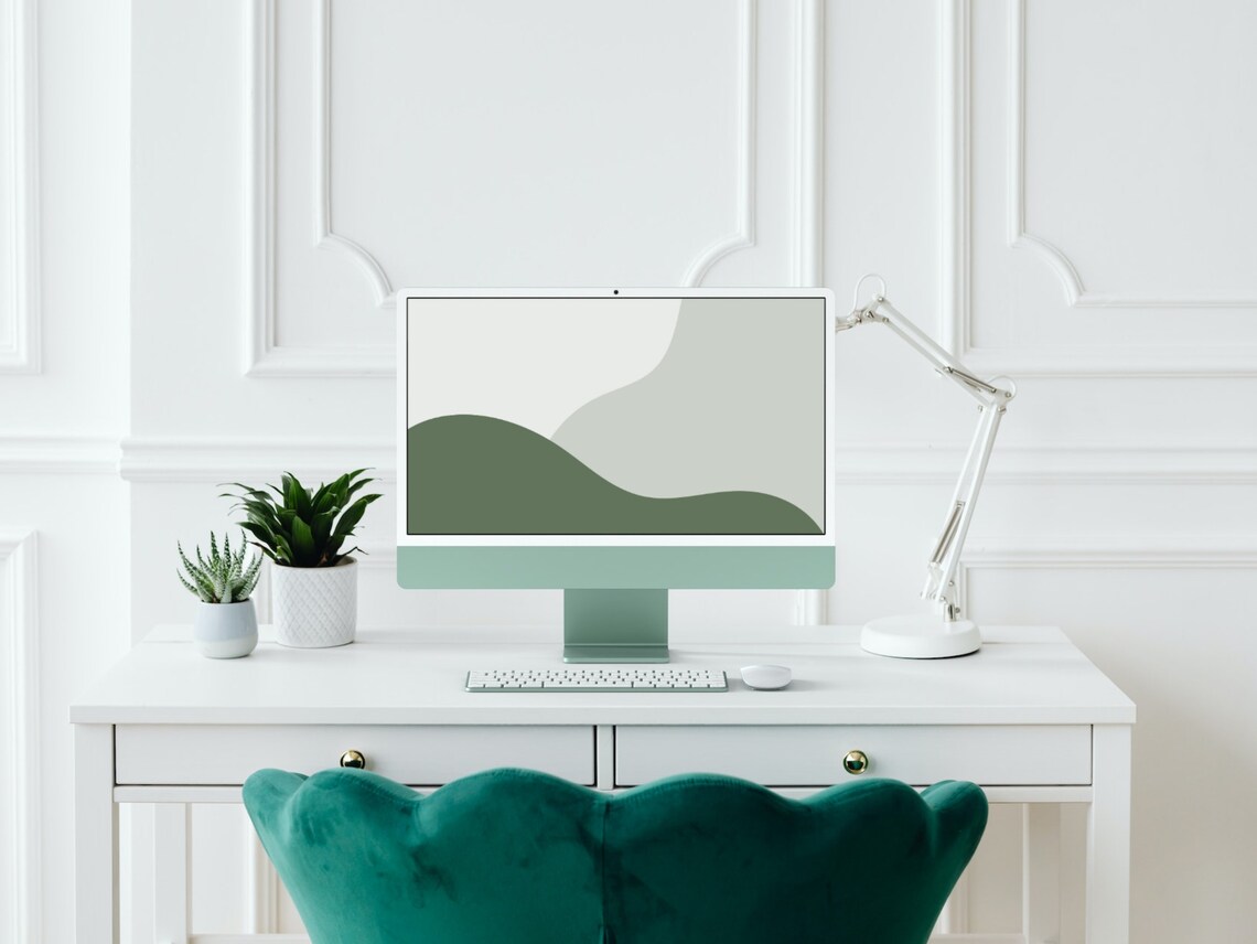 Desktop Wallpaper Calendar Digital Desktop Organizer Abstract Wallpaper ...