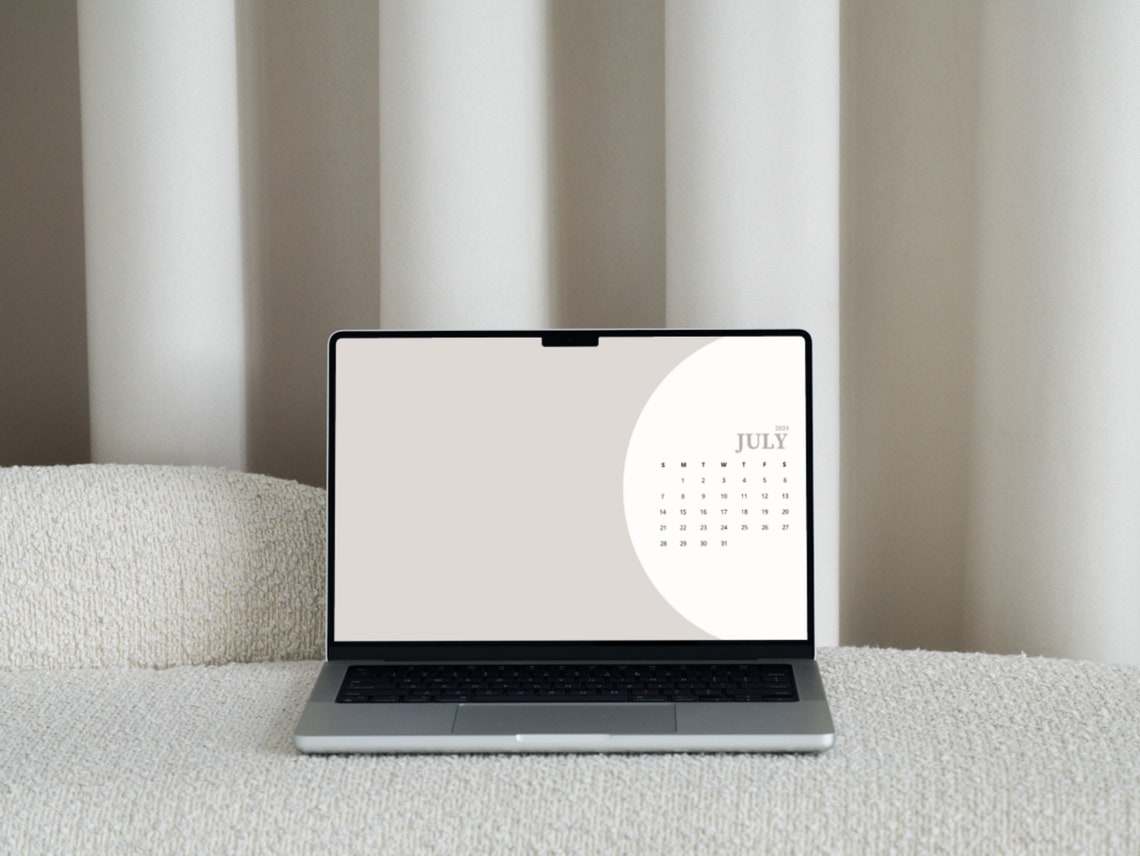 Desktop Wallpaper Calendar Desktop Calendar Digital Desktop Organizer ...