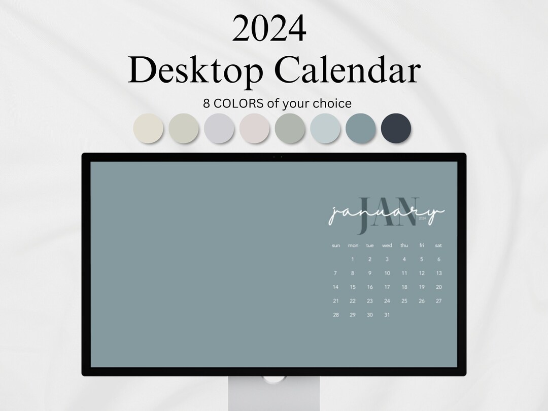 Desktop Wallpaper Calendar Desktop Calendar Desktop Organizer Laptop ...