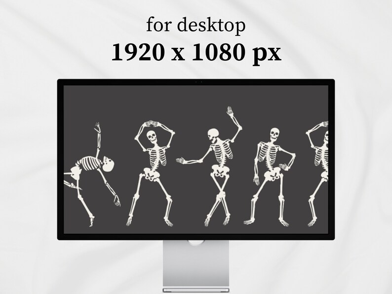 Skeleton Digital Wallpaper | Desktop Wallpaper MacBook Wallpaper Laptop ...