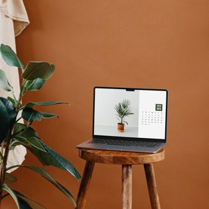 Desktop Wallpaper Calendar Digital Desktop Organizer Desktop Calendar ...