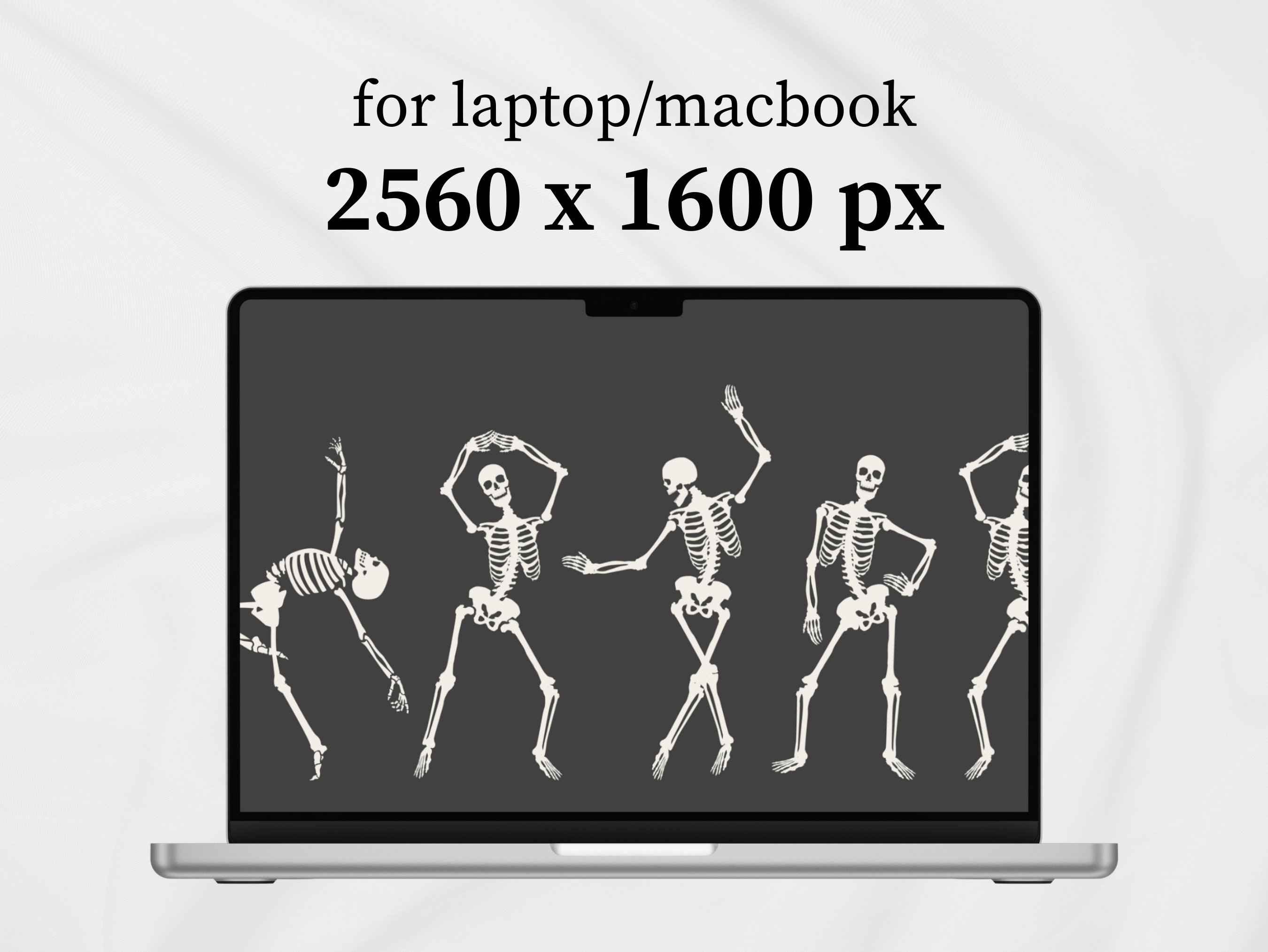 Skeleton Digital Wallpaper | Desktop Wallpaper MacBook Wallpaper Laptop ...