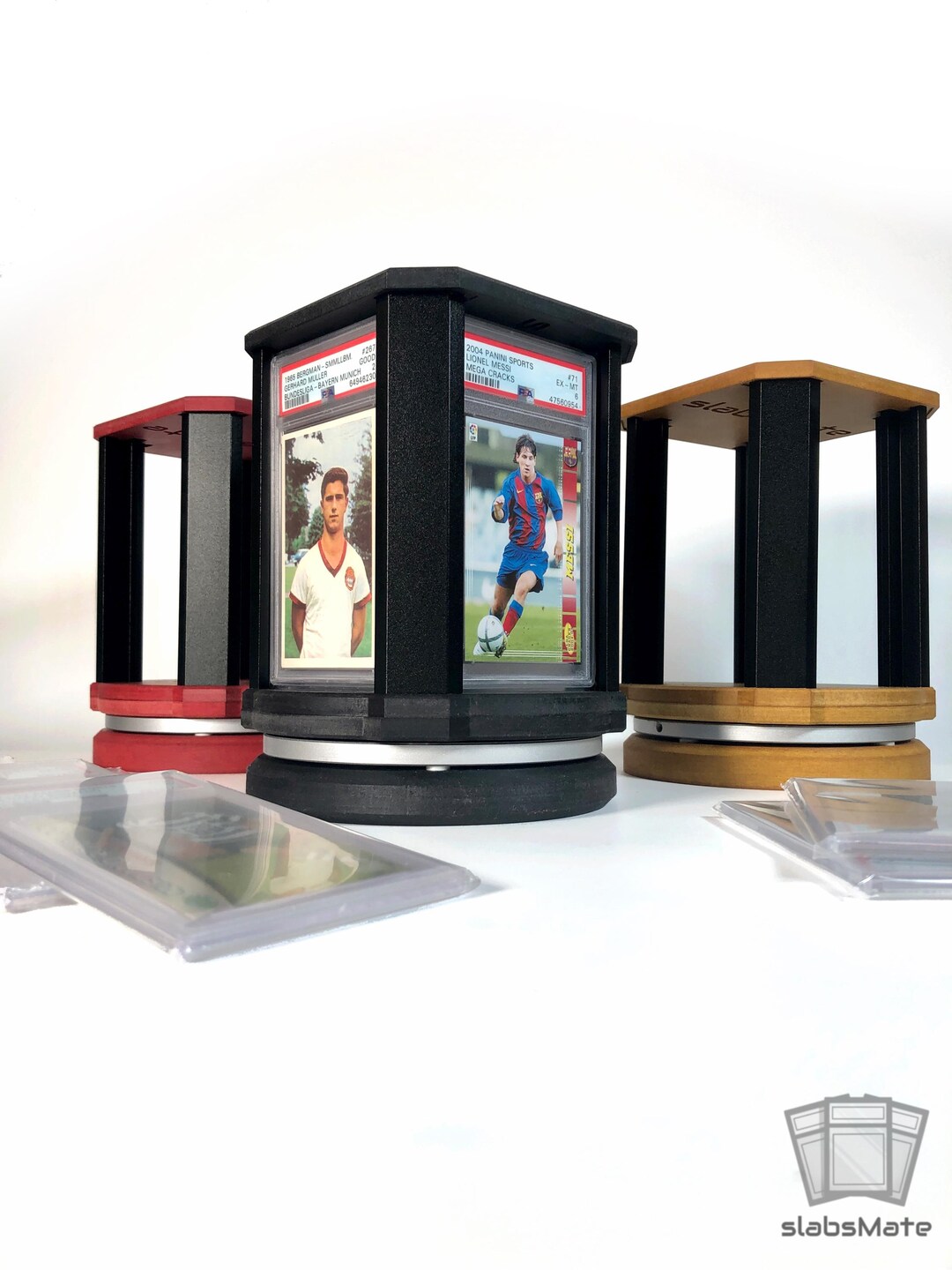 PSA Trading Card Display Rotating Tower Stand for Graded Trading Card ...