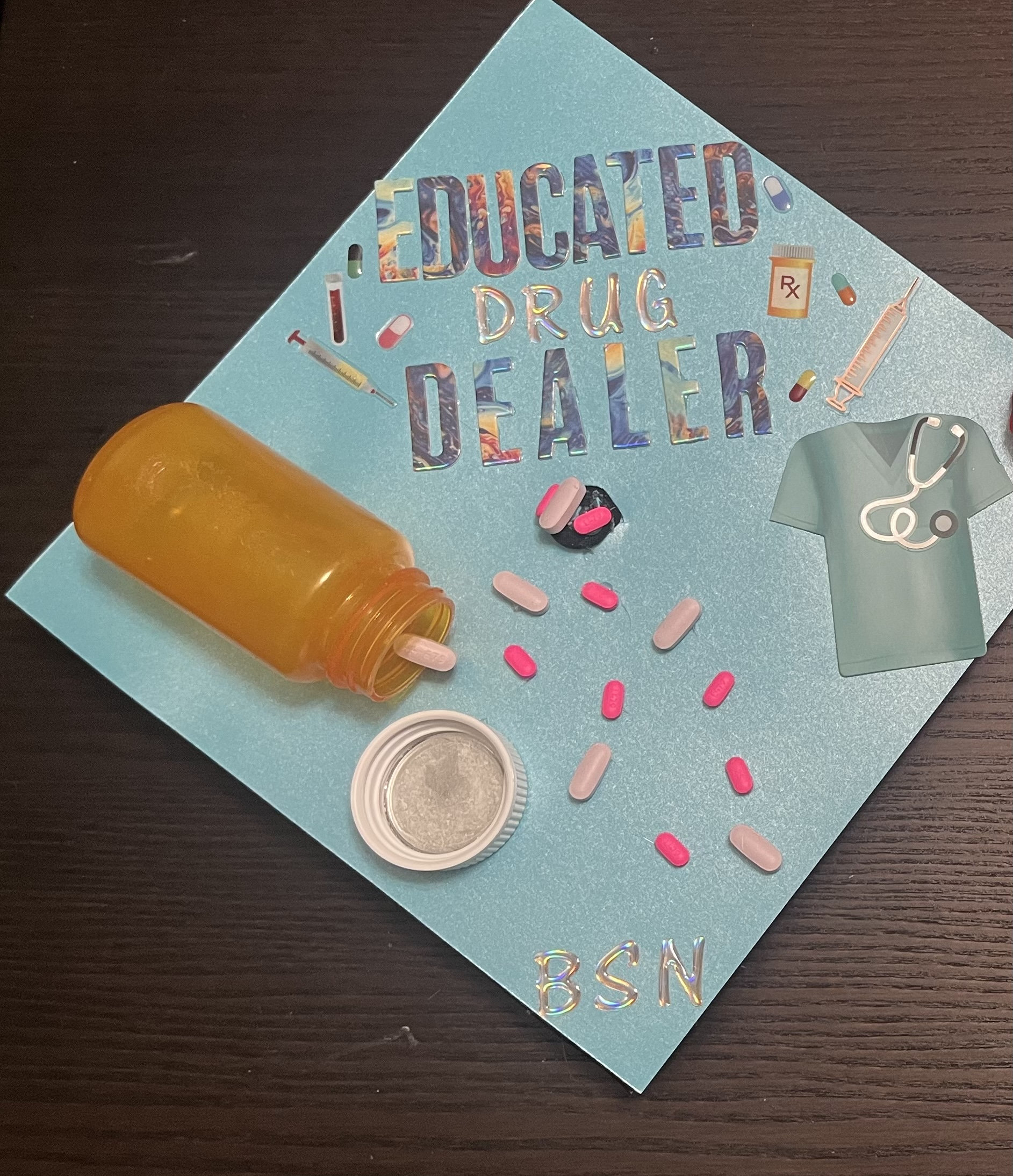 Pharmacy/medical/nurse Graduation Grad Cap - Etsy