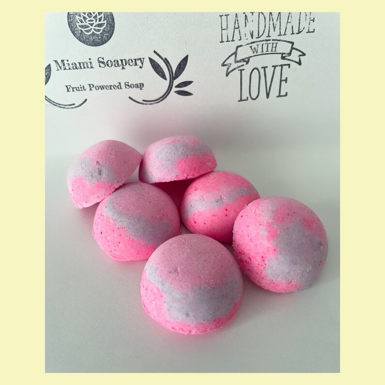Strawberry Bubble Scoops Natural Bubble Bath Organic Vegan Gently Scented and Colored - Etsy