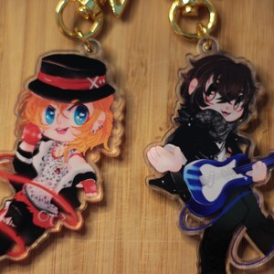 RESTOCK!! Soukoku Band AU Keychains - Bungou Stray Dogs - Etsy