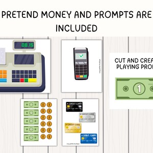 Pretend Play Menus - Fake Kids Menu, Fun Kids Menu for Kitchen Play ...