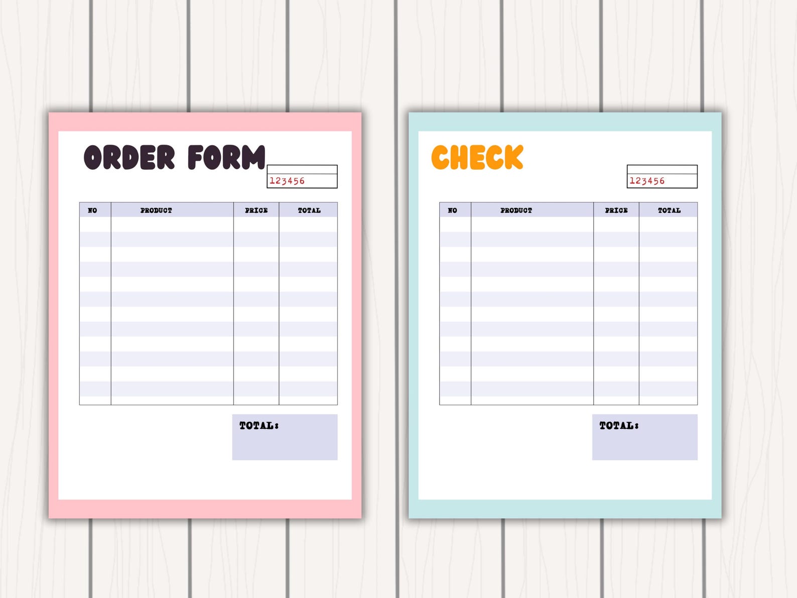 Pretend Play Menus - Fake Kids Menu, Fun Kids Menu for Kitchen Play ...